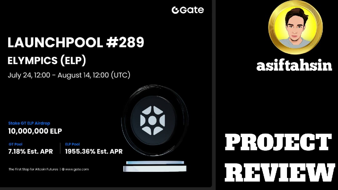 GateLive | Обзор проекта Launchpool ELP | Gate.com